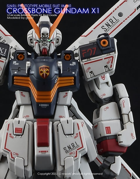 G-Rework [RG] CROSS BONE X1 – The Gunpla Hermits Shop